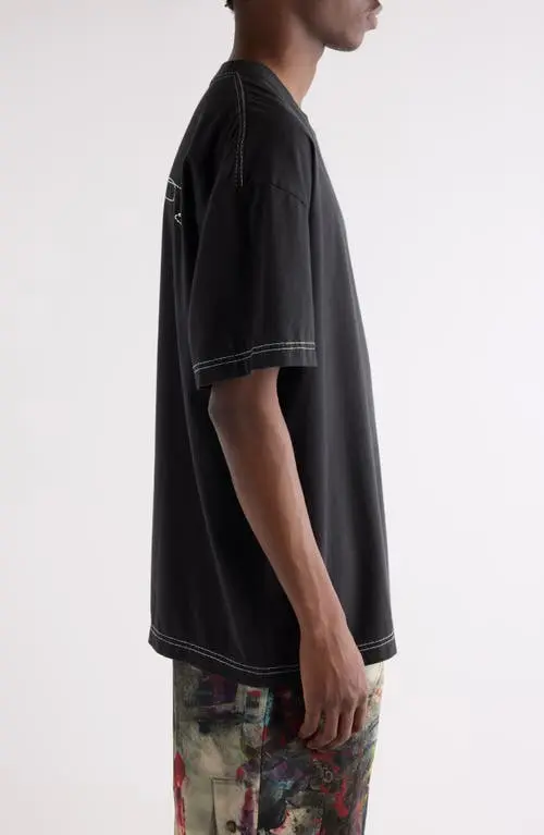 Acne Studios Eresa U Autograph Logo Embroidered T-shirt