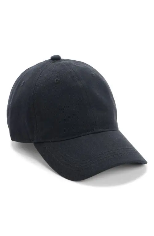 Acne Studios Carliy Embroidered Logo Baseball Cap - Black