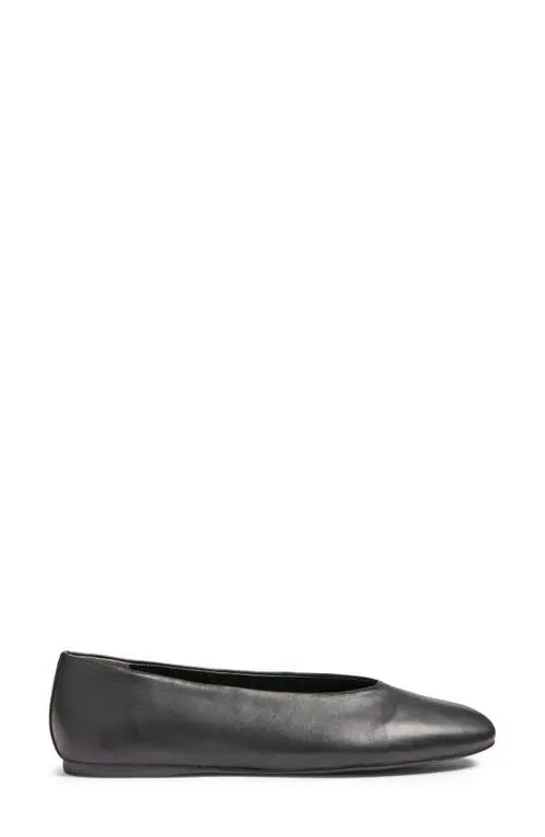 Nordstrom Maddox Leather Ballet Flats - Black