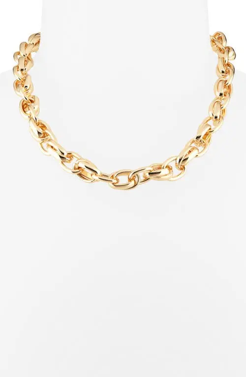Nordstrom Interlocking Chunky Chain Necklace - Gold