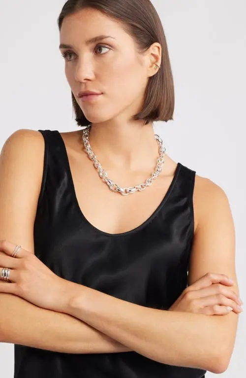 Nordstrom Interlocking Chunky Chain Necklace