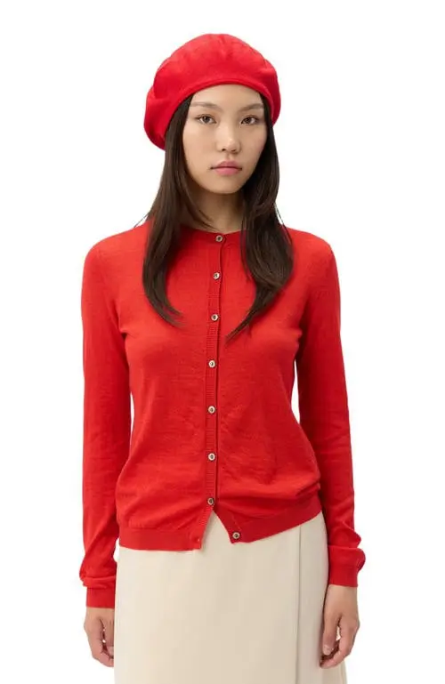 Gobi Cashmere Cashmere Jersey Knit Beret
