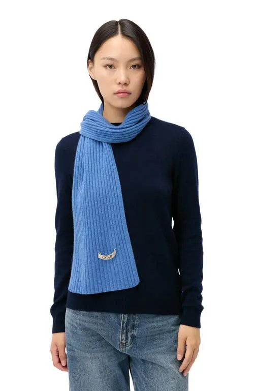Gobi Cashmere Cashmere Rib Knit Scarf