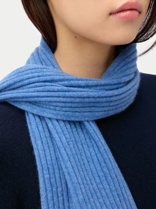 Gobi Cashmere Cashmere Rib Knit Scarf