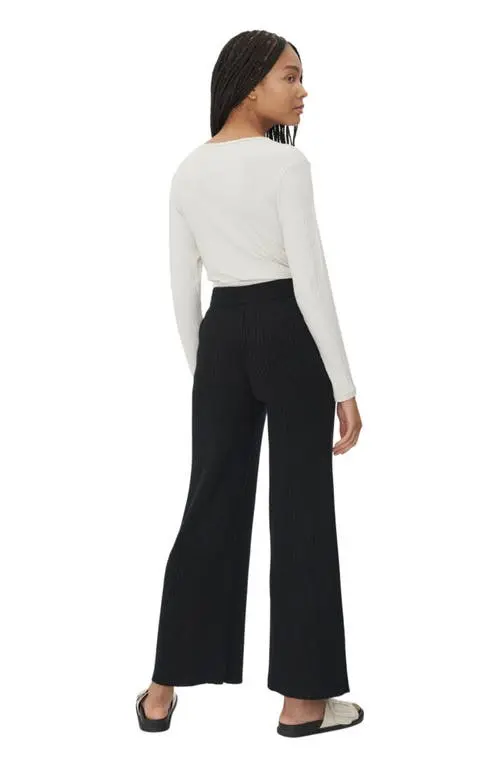 Gobi Cashmere Cashmere Knitted Pants - Black