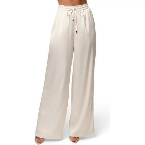 JLUXLABEL Sunny Day Wide-leg Pants - Ivory