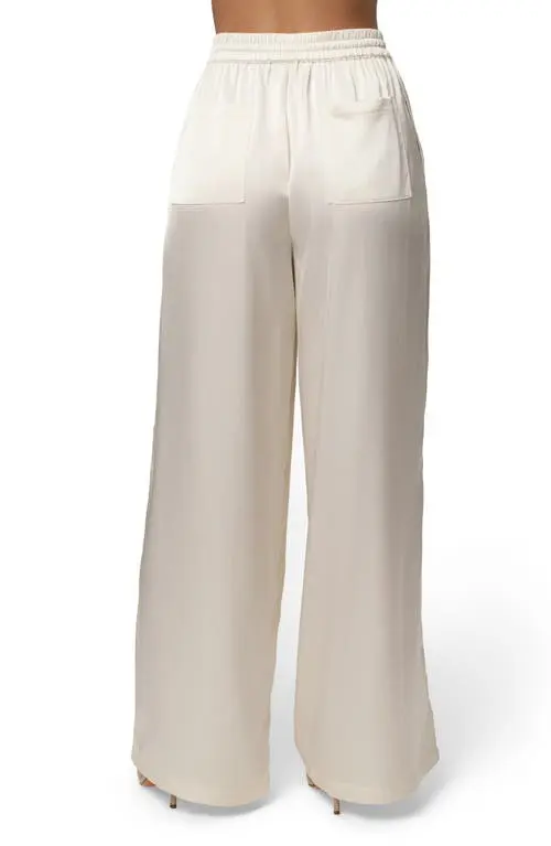 JLUXLABEL Sunny Day Wide-leg Pants - Ivory