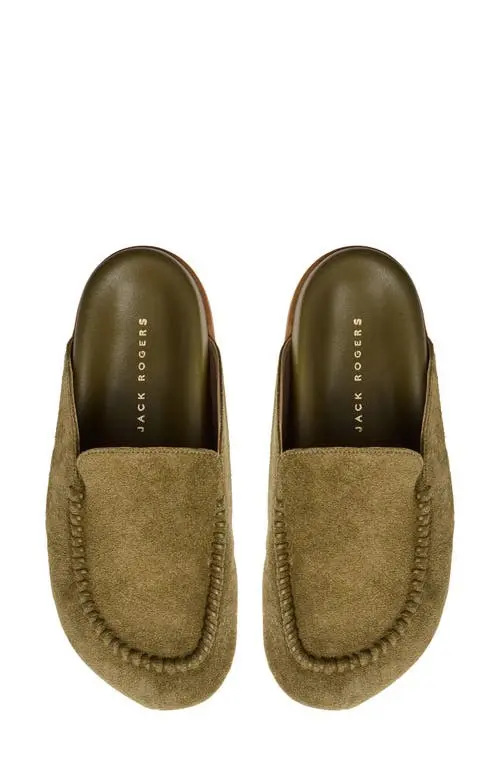 Jack Rogers Chesapeake Clogs - Dark Olive