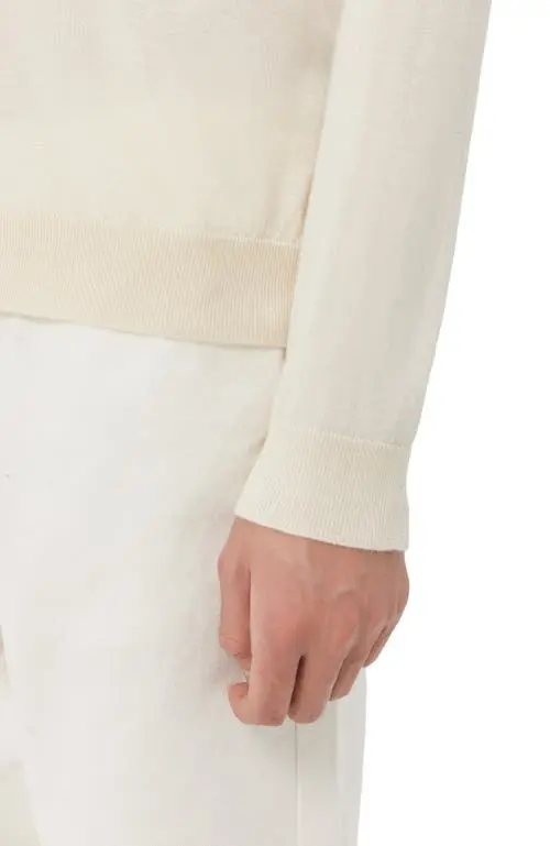 Gobi Cashmere Cashmere Silk Polo - Marshmallow