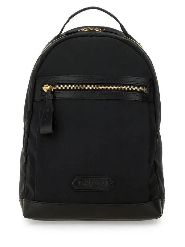 TOM FORD Logo Backpack - Black