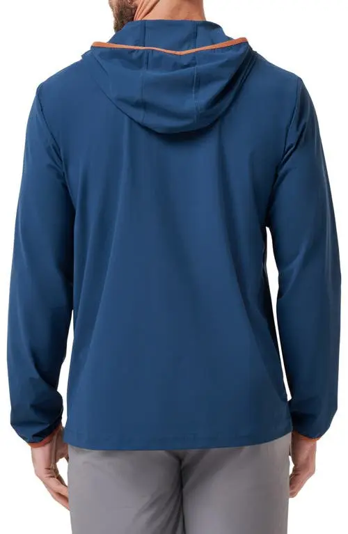 Travis Mathew Long Layover Zip Up Hoodie