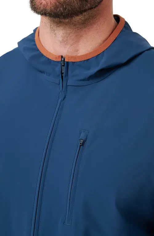 Travis Mathew Long Layover Zip Up Hoodie