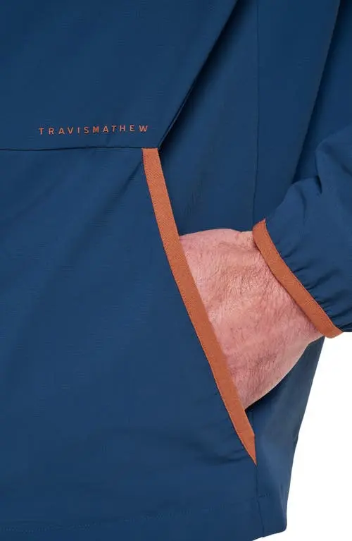 Travis Mathew Long Layover Zip Up Hoodie