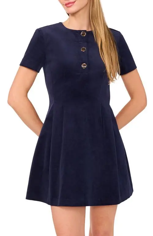 Ted Baker London Stretch Cotton Corduroy Minidress