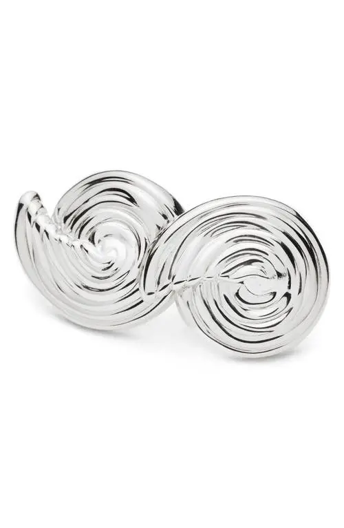 MISSOMA Small Spiral Stud Earrings - Silver