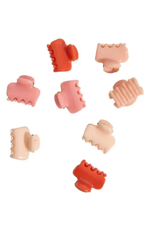 KITSCH 8-pack Cloud Mini Claw Clips - Assorted Cherry Blossom