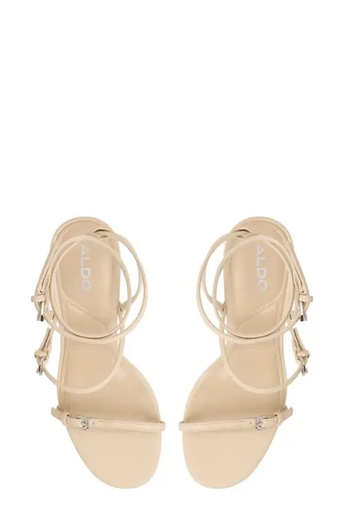 Aldo Jamielynn Ankle Strap Sandal - Cream