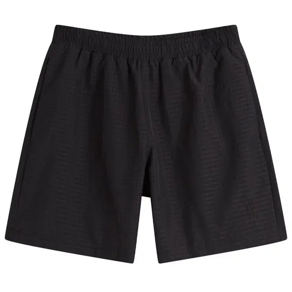 ABOUT:BLANK Seersucker Swim Shorts - Black