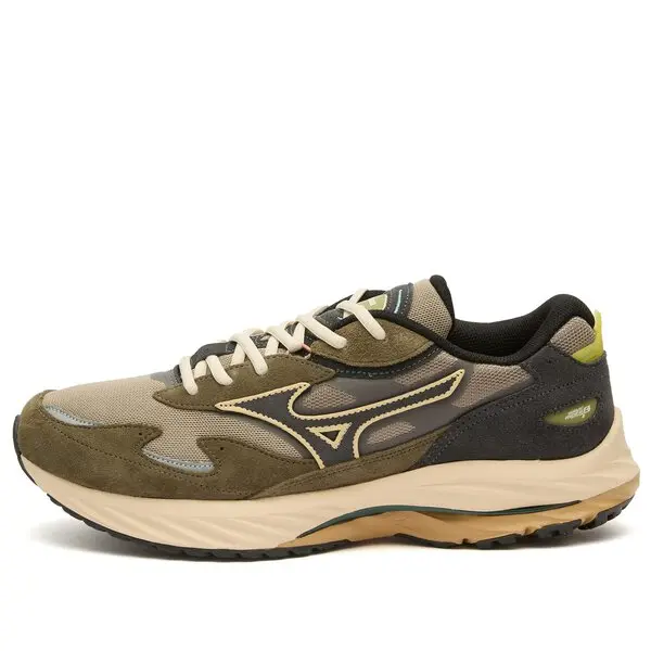 Mizuno Wave Rider Β Sneaker - Vintage Khaki/black Sand/grape Leaf