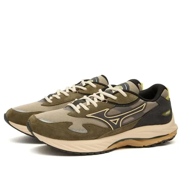 Mizuno Wave Rider Β Sneaker - Vintage Khaki/black Sand/grape Leaf