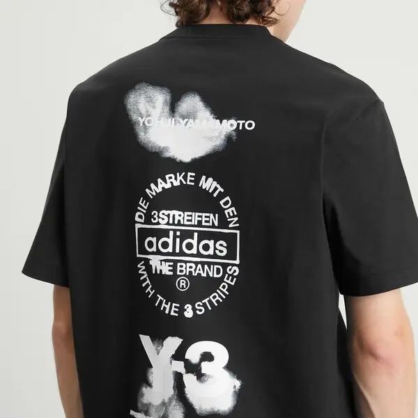Y3 Back Logo T-shirt - Black