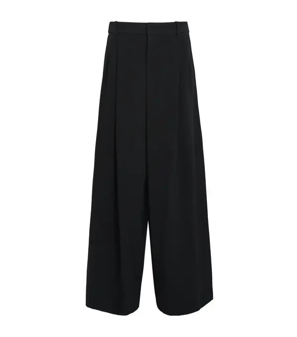 Max Mara Double-pleat Wide-leg Trousers