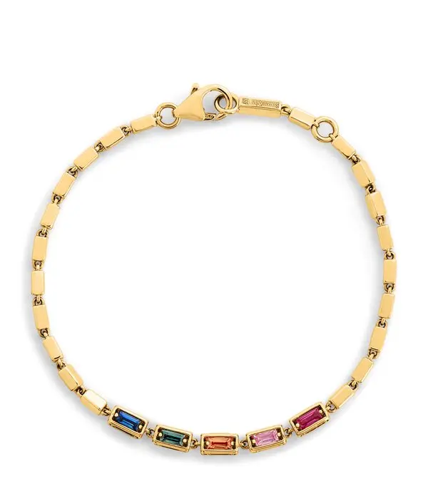 SUZANNE KALAN 18k Sapphire Bracelet - Rose Gold
