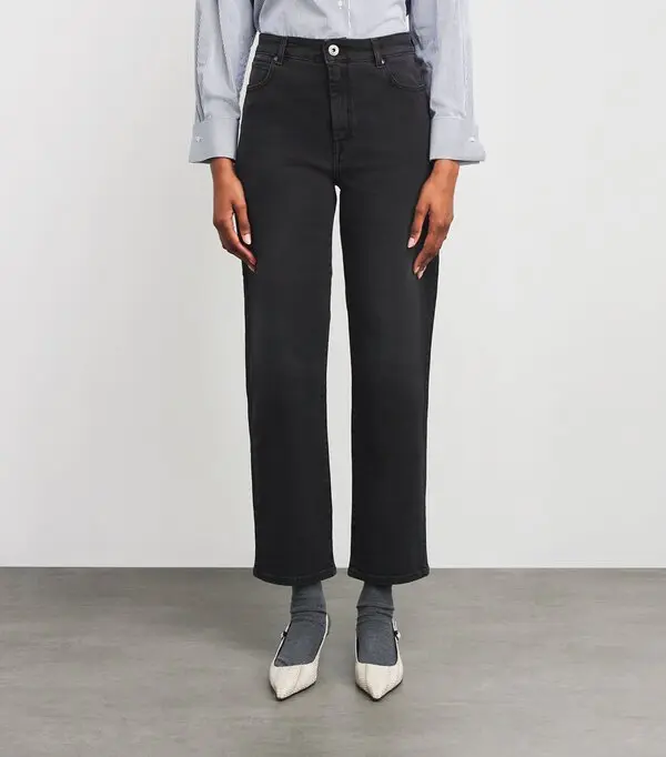 Max Mara High-rise Straight Jeans