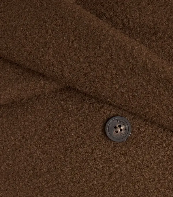 LE17SEPTEMBRE Wool-cashmere Blend Double-breasted Overcoat