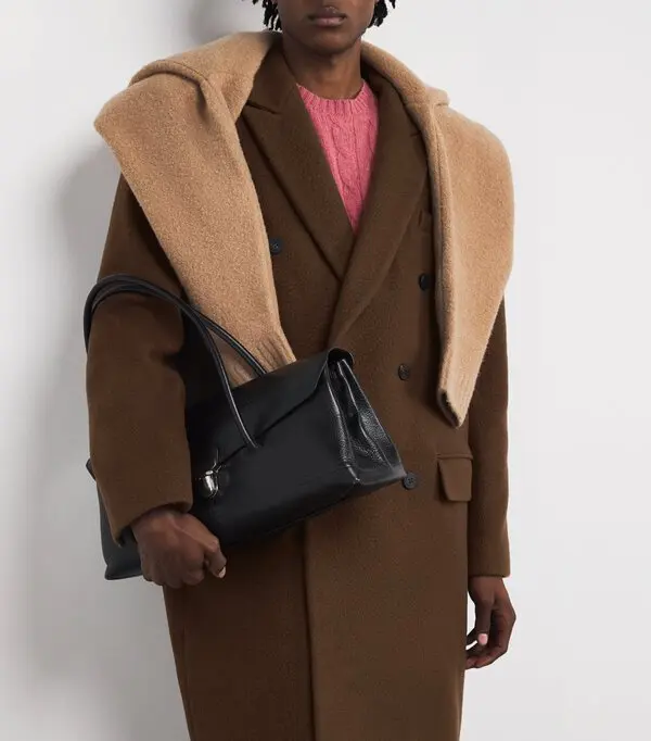 LE17SEPTEMBRE Wool-cashmere Blend Double-breasted Overcoat