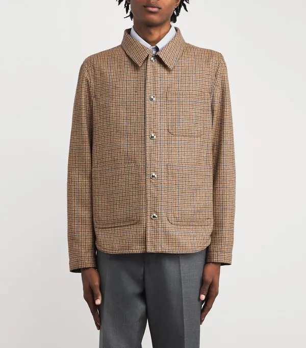 Thom Browne Wool Snap Utility Jacket