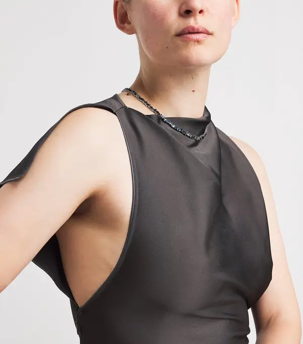 SUZANNE KALAN Gold And Sapphire Tennis Necklace