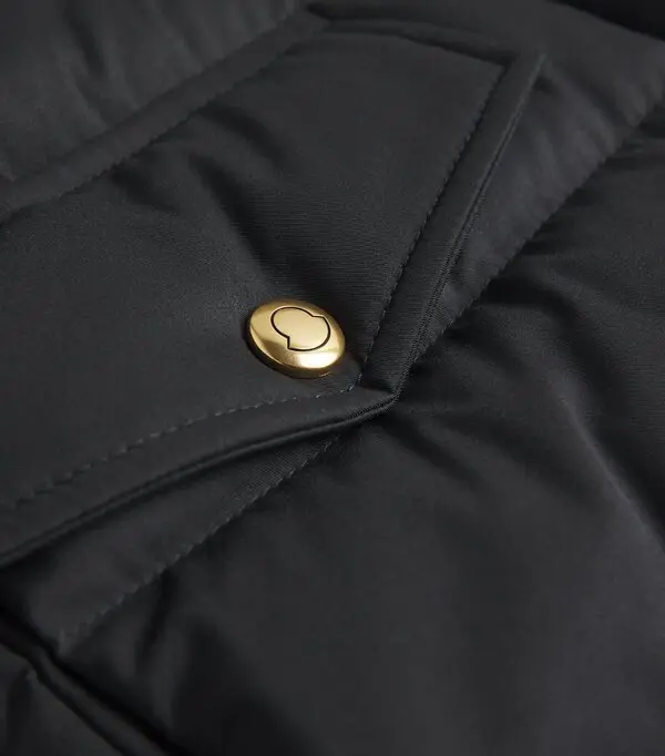 Moncler Down Bessettes Jacket - Black