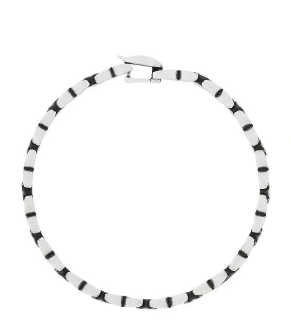 Saint Laurent Maillon Chain Bracelet - Metallic