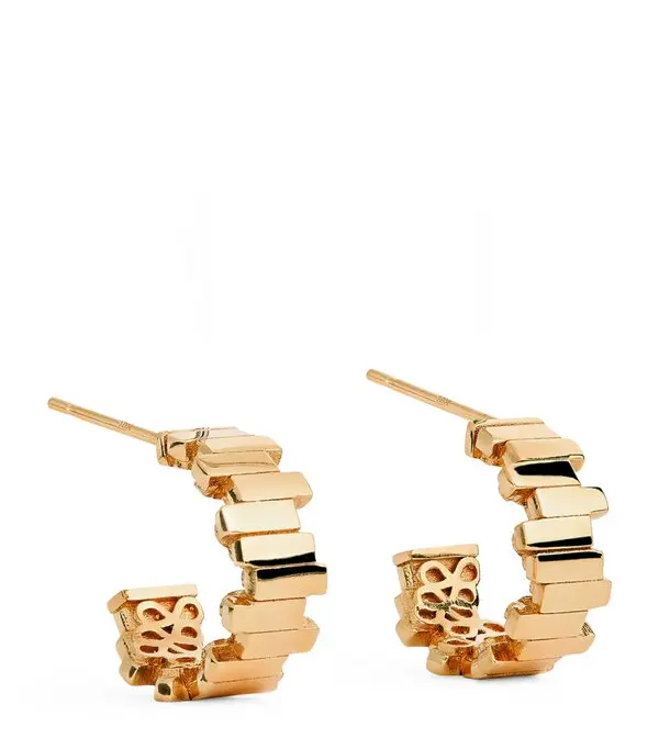 SUZANNE KALAN Golden Age 18k Yellow Huggie Earrings - Gold