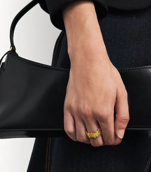 SUZANNE KALAN Jagged Band Ring - Gold