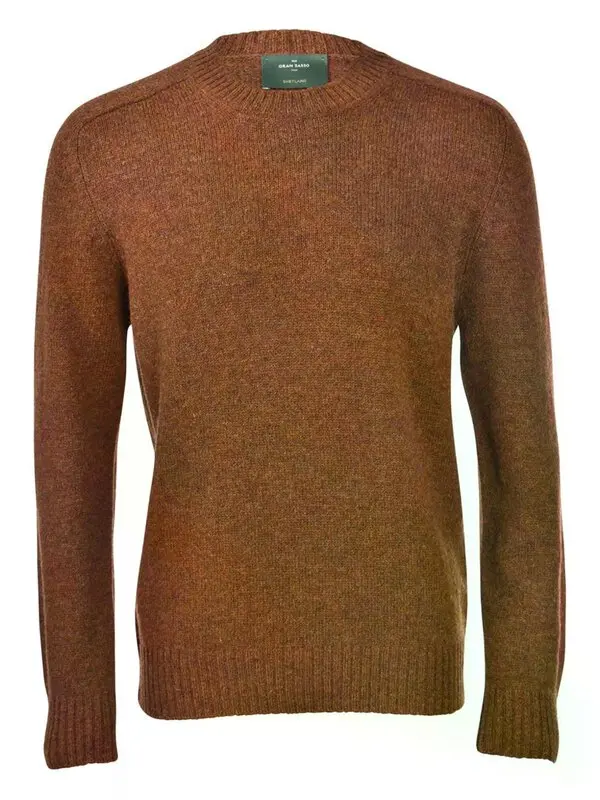GRAN SASSO Wool Crew-neck Sweater