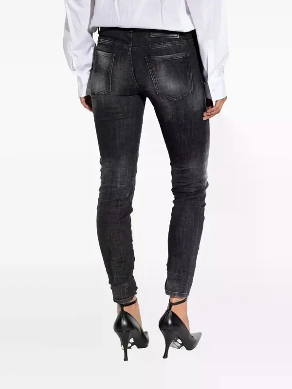 Dsquared2 Faded Distressed Jeans