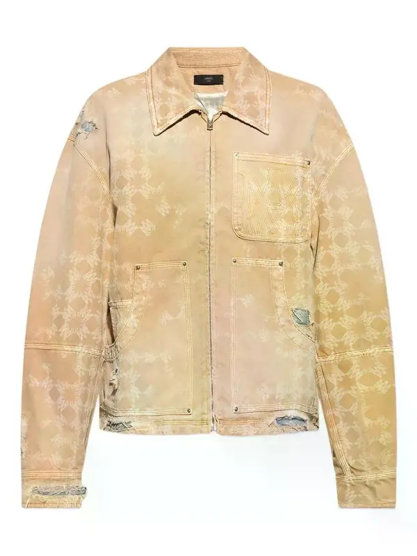 Amiri Distressed Printed Jacket