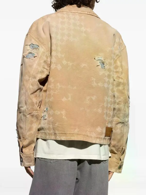 Amiri Distressed Printed Jacket