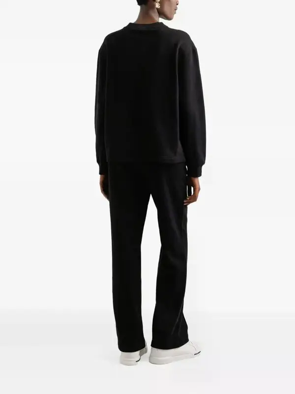 Dolce & Gabbana Fleece Jogging Pants With Patch