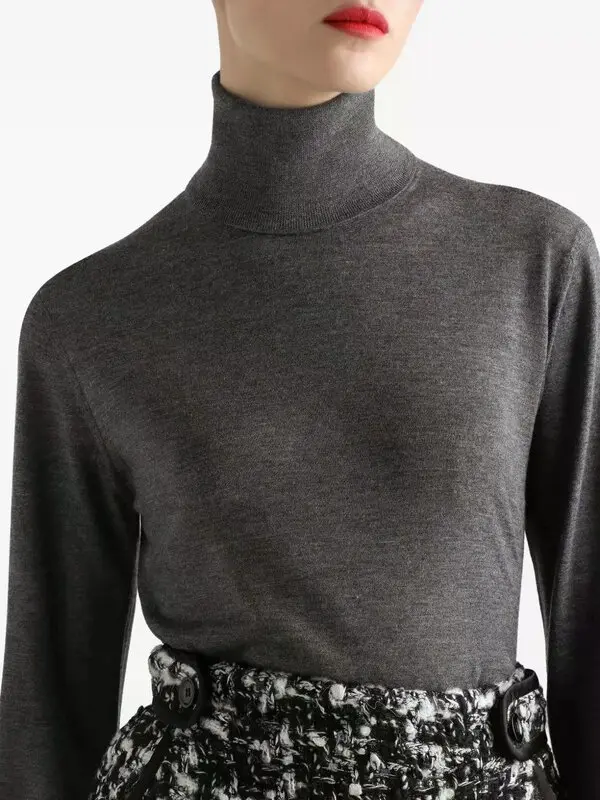 Dolce & Gabbana Turtleneck Sweater - Grey