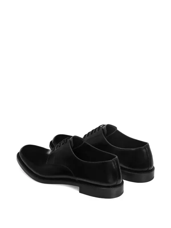 Dolce & Gabbana Brushed Lace-up Derby Shoes - Grey