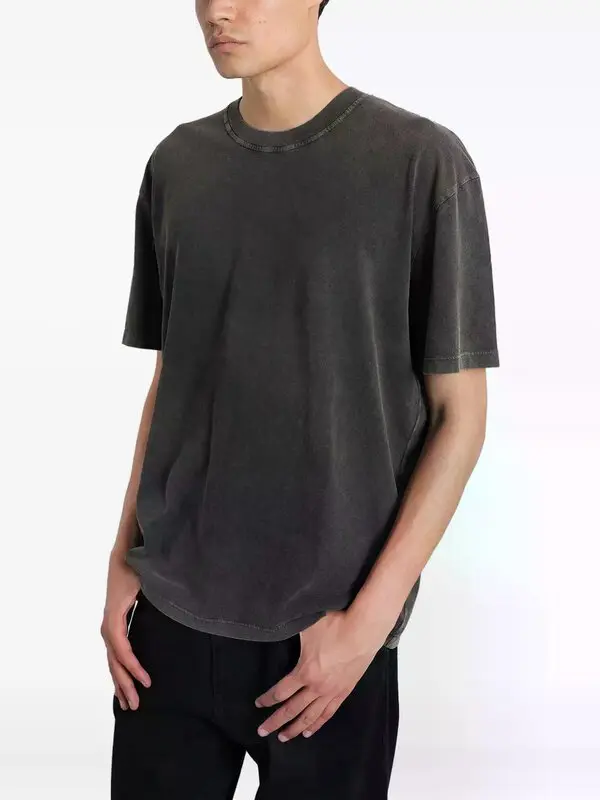 AMISH Washed-effect Cotton T-shirt