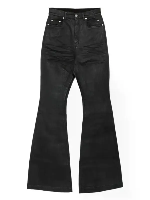 Rick Owens Five-pocket High-waist Jeans