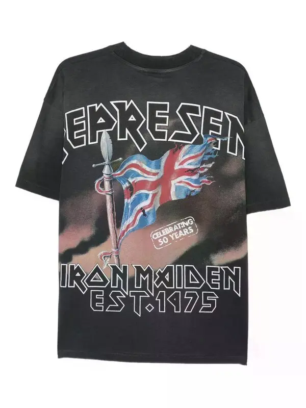 REPRESENT X Iron Maiden X Steed Graphic T-shirt