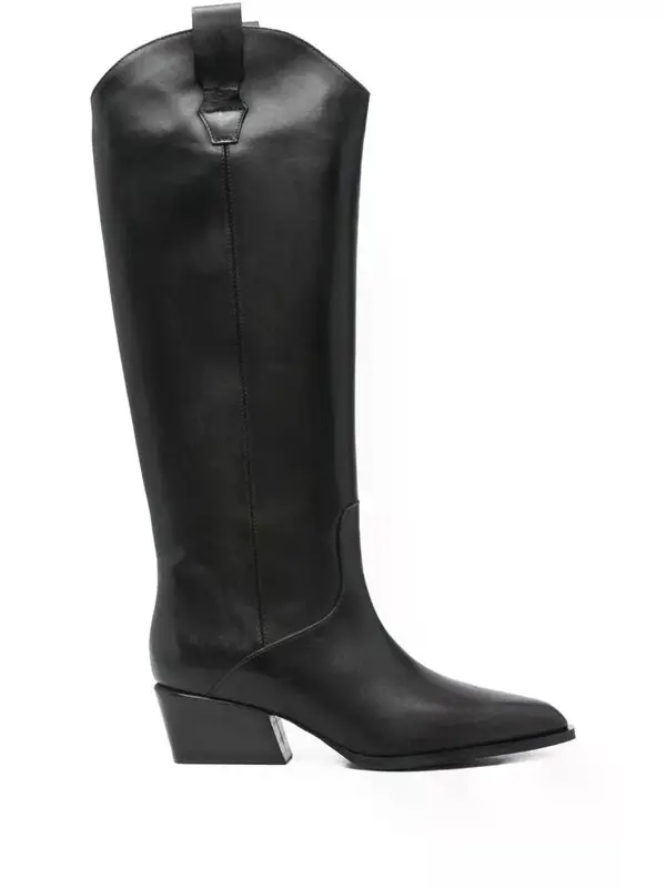 POEVE 45mm Pointed-toe Knee-high Boots