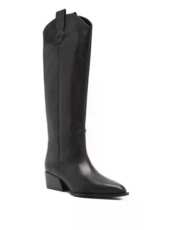 POEVE 45mm Pointed-toe Knee-high Boots