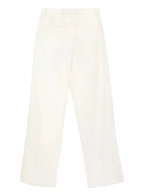LARDINI Pleated Wool Trousers