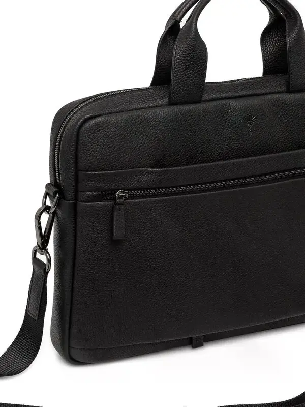 JOOP! Textured Leather Briefcase
